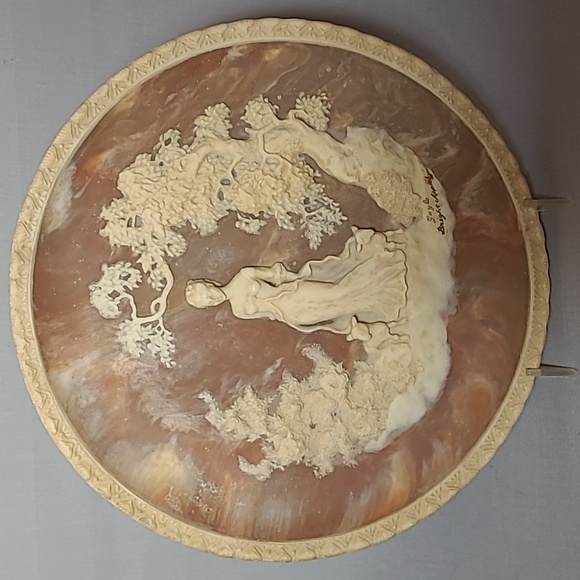 Incolay Studios of California | Accents | 977 Incolay Stone Cameo She ...